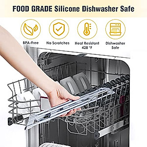 Triangle Roll-Up Dish Drying Rack - Small Foldable Silicone Coated for Sink Corner, Stainless Steel Over Sink Organizer, Drainer Caddy and Space Saver for Multipurpose Kitchen Storage (Gray)