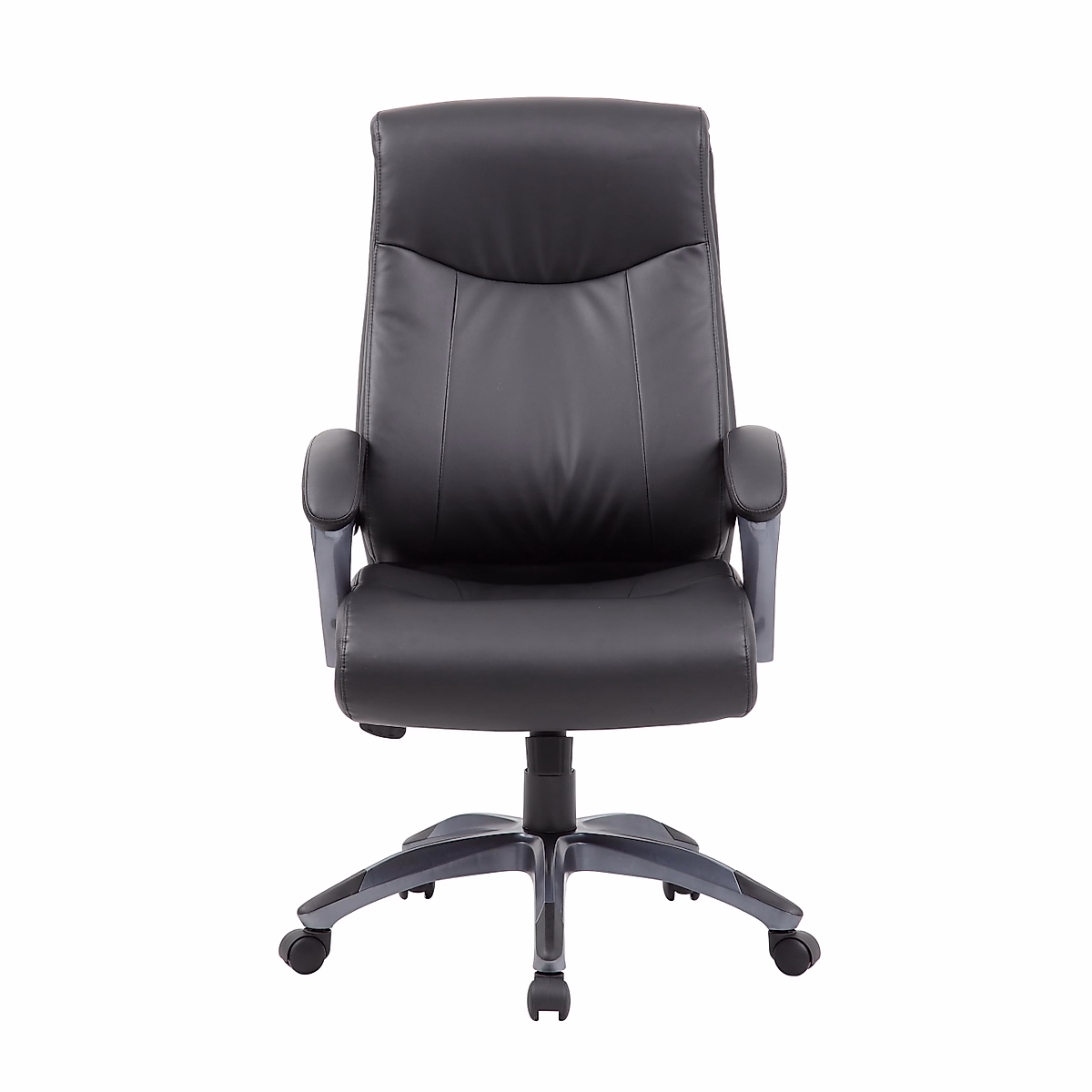 Boss Office Products Boss Double Layer Executive Chair, Black (B8661)