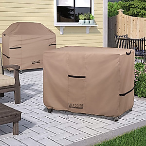 ULTCOVER Waterproof Prep Table Cover for 52 Inch Keter Unity XL Portable Table, Outdoor Storage Cabinet Prep Station Cover 54L x 22W x 35H inch