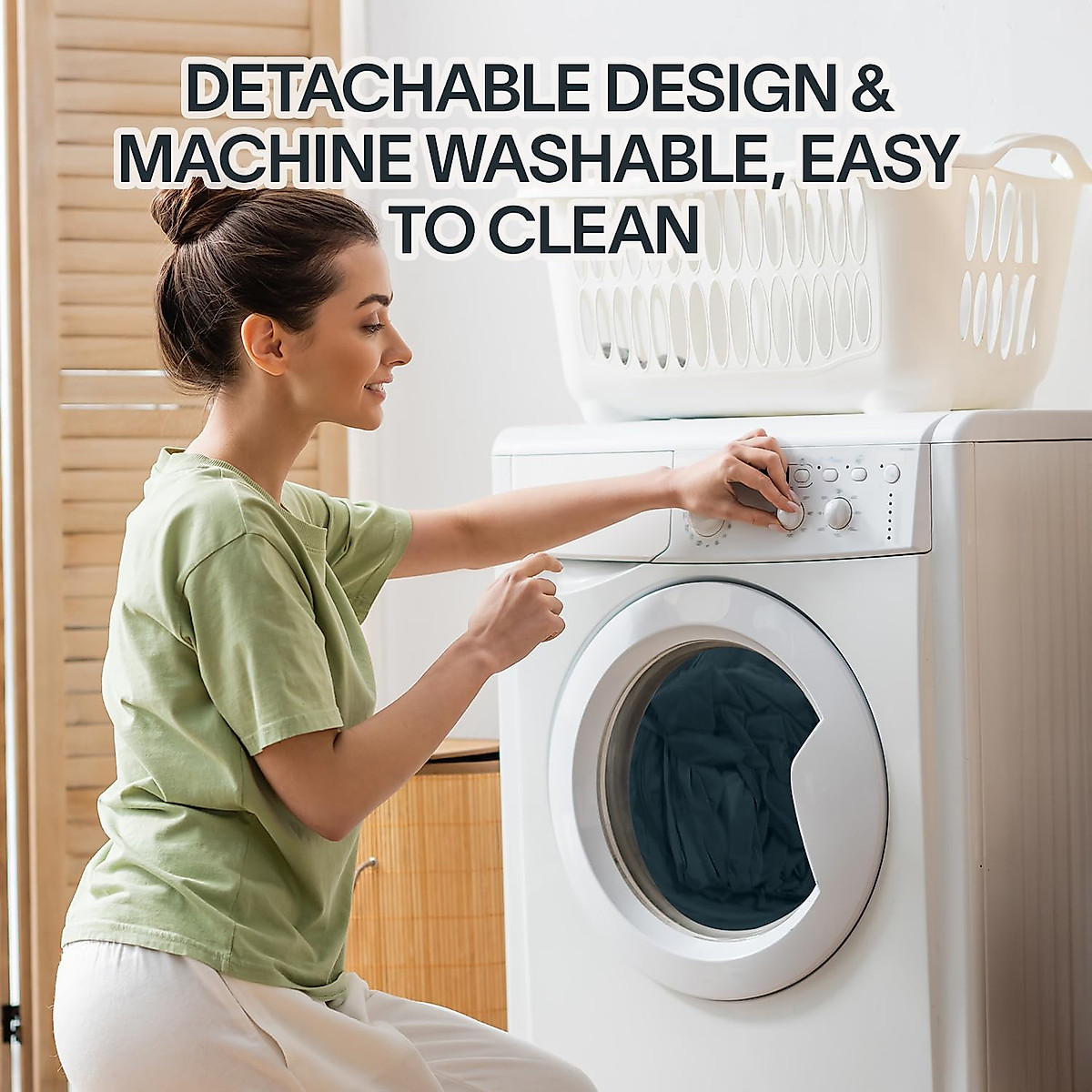 LEEDOR Bed Tent Dream Tents Bed Canopy Shelter Cabin Indoor Privacy Warm Breathable Pop Up Twin Size for Kids and Adult Patent Pending PitchBlack(Mattress Not Included)