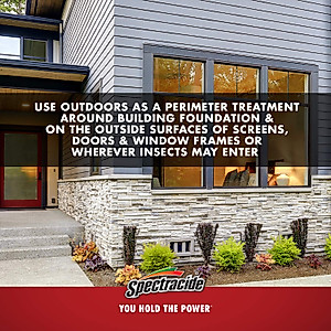 Spectracide Bug Stop Home Barrier Ready-to-Use Spray, 32 Fluid Ounce