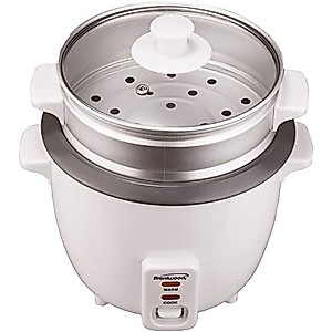 Steamer Attachment Included, Non-Stick Coated Inner Pot, Automatic Keep Warm