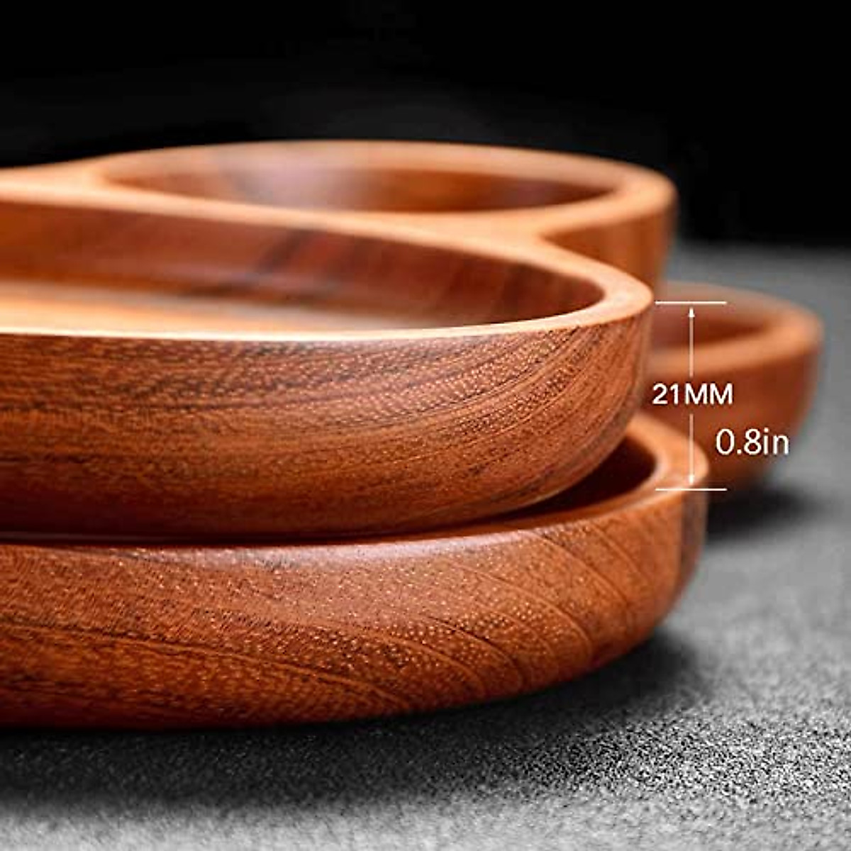 Serving Tray Wooden Tray Creative Serving Tray Serving Tray Tea Coffee Breakfast Tray Decorative Tray (Size : Brass)