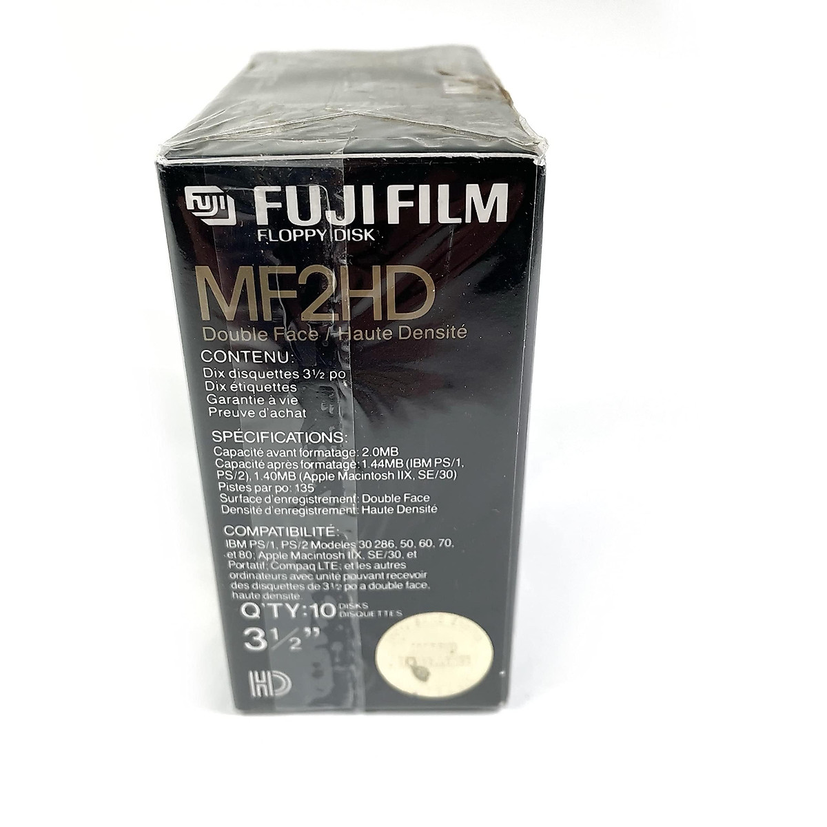 Fuji Film MF2HD High Density 3.5 Inch Floppy Disks - 10 Pack