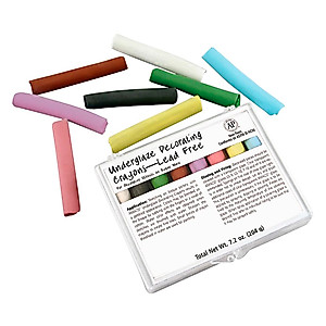 AMACO Underglaze Chalk Crayons Set 1