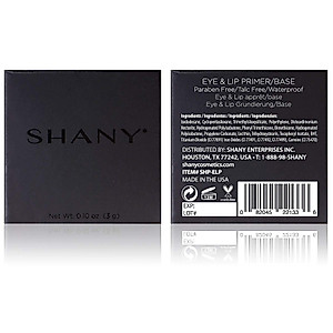 SHANY EYE & LIP Primer/Base - Paraben Free/Talc Free - Waterproof