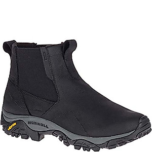 Merrell Men's Moab Adventure Chelsea PLR WP Boot, Black, 11 W US
