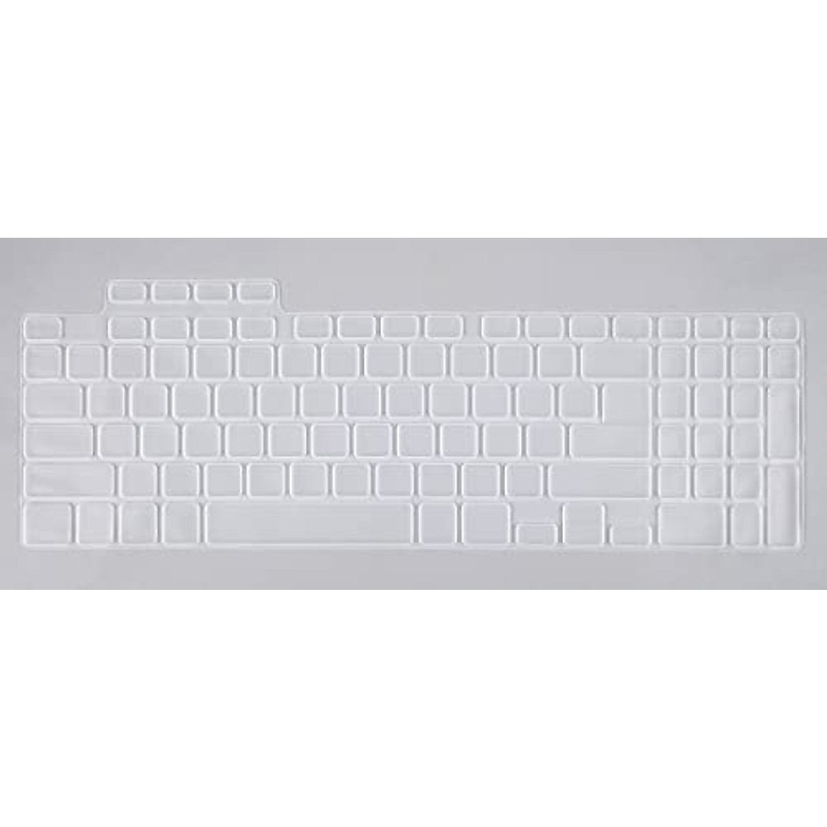 Keyboard Cover for 2023 2022 ASUS TUF Gaming F15 FX507ZM FX507ZC FX507VU / A15 FA507NU / A16 FA617NS / TUF Dash 15 FX517ZM, TUF Gaming F17 FX707 / A17 FA707 FA707RM 17.3" Gaming Laptop -Clear