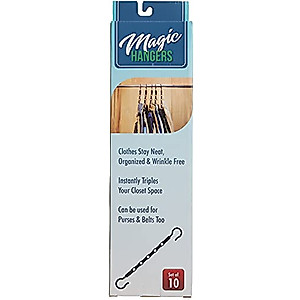 Closet Complete Magic Cascading Hangers, TV Item, Set of 10