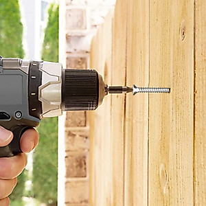 #4 x 3/4" Wood Screw 100Pcs 18-8 (304) Stainless Steel Screws Flat Head Phillips Fast Self Tapping Drywall Screws by SG TZH