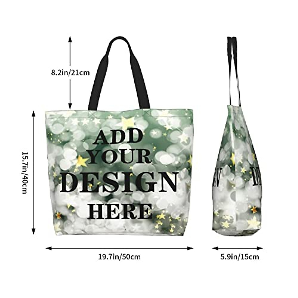 Custom Bags Design Your Own Custom Bags Add Your Photo Text Image Logo Customized Gifts Bag