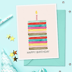 Sweetzer & Orange Birthday Happy Birthday Cards with Envelopes and Birthday Card Assortment Box. Variety Set of 20 Assorted Birthday Cards with Envelopes, Bulk Greeting Cards Assortment