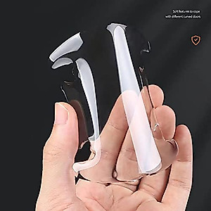 Alvhnt 4PCS Car Door Cup Handle Sticker, Anti-Scratches Car Door Handle Protective Film, Car Door Handle Cup Protector (Clear)