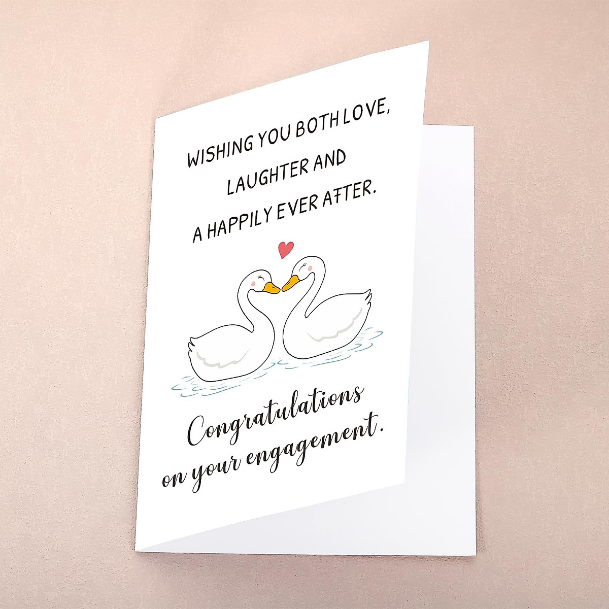 Engagement Card, Engagement Cards for Couples, Greeting Card Gifts for Newly Engaged Couples, Engagement Gifts for Couples Newly Engaged, Bridal Shower Card, Engagement Party Gifts, Happy Engagement