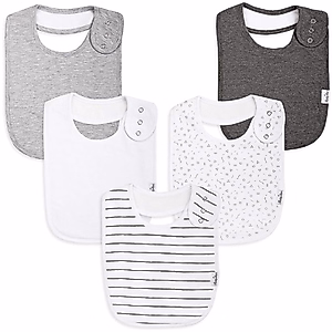 KiddyStar Baby Bibs for Boys & Girls - Organic Cotton Bibs, Bandana Bibs, Drool Bibs, Teething Bibs, Toddler Bibs - Gift