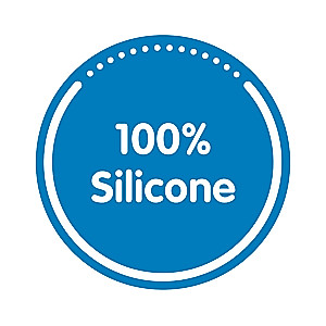 Dr. Brown's Natural Flow Options+ Glass Baby Bottle Sleeves,100% Silicone,8 oz,Narrow,Mint