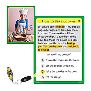 Super Duper Publications | Clues for Critical Thinking Secret Decoder Fun Deck | Understanding Inferences Flash Cards | Problem Solving and Reasoning Skills Bundle | Educational Learning Materials