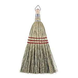 Boardwalk BWK951WC Corn Fiber Whisk Brooms - Yellow (1 Dozen)