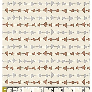 Hello Bear Quilting Bundle | Native American Fabrics | Navy Gray Nursery Fabrics | Indian Summer | Southwestern Quilt Bundle | 9 Fabrics | Art Gallery Fabrics (Half Yards)