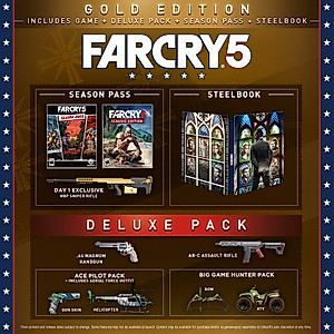 Far Cry 5 Steel book - Xbox One Gold Edition