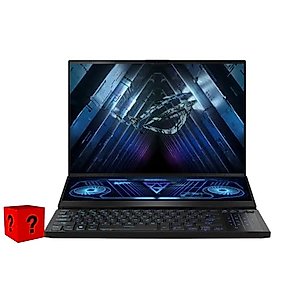 XOTICPC 2023 ASUS ROG Zephyrus Duo 16 GX650PZ Gaming Laptop (AMD Ryzen 9 7945HX, 32GB RAM, 2TB NVMe SSD, RTX 4080 12GB, 16" QHD+ 240Hz 3ms, Win 11 Pro) Gamer Notebook Computer