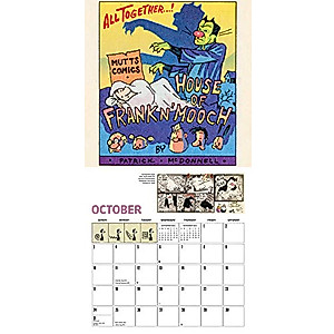 Mutts 2021 Wall Calendar: Celebrating the Sunday Title Tributes