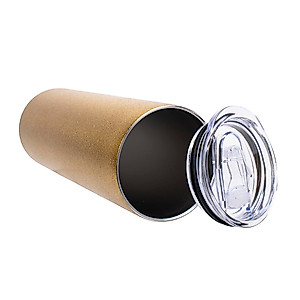 Elanze Designs Cow Animal Print Wrap-Around Design 20 Ounce Insulated Stainless Steel Coffee Travel Tumbler Mug Cup, Slide Top Lid & Reusable Straw, Vegas Gold Glitter