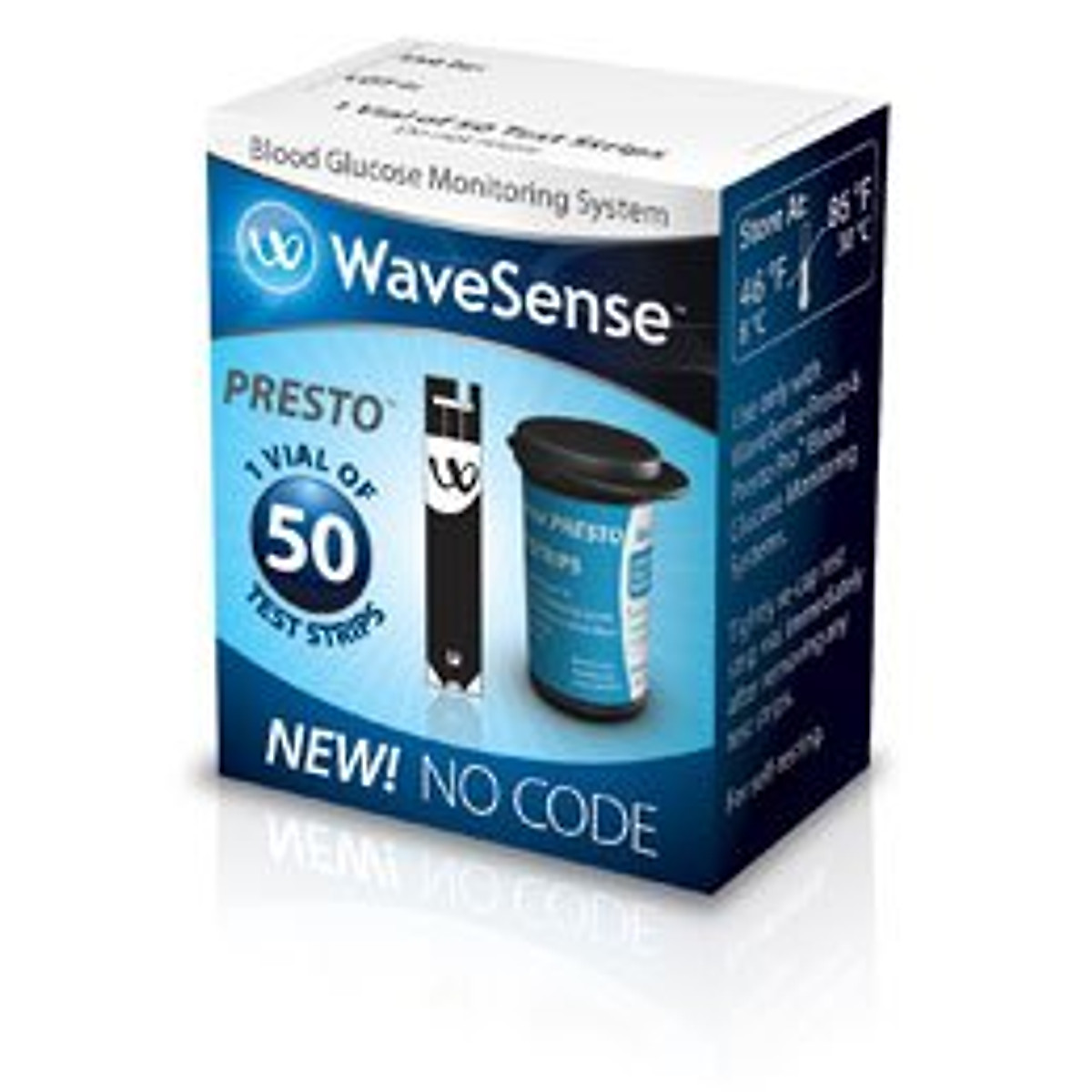 Wavesense Presto Test Strips 50/bx By, Agamatrix Inc
