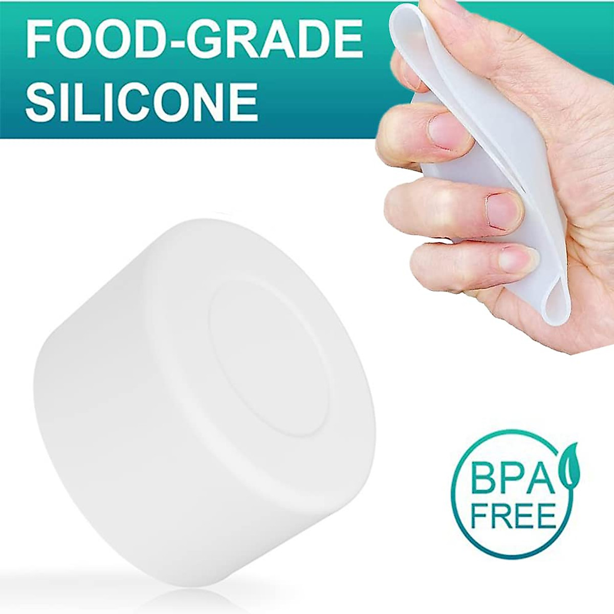 YUNZSXJY Silicone Boot for Stanley Quencher Adventure,2Pcs Protective Boot for Hydroflask Water Bottle 12oz - 40oz,Flex Boot Compatible with All Water Bottles (12-40oz for Stanley, Clear, 2)