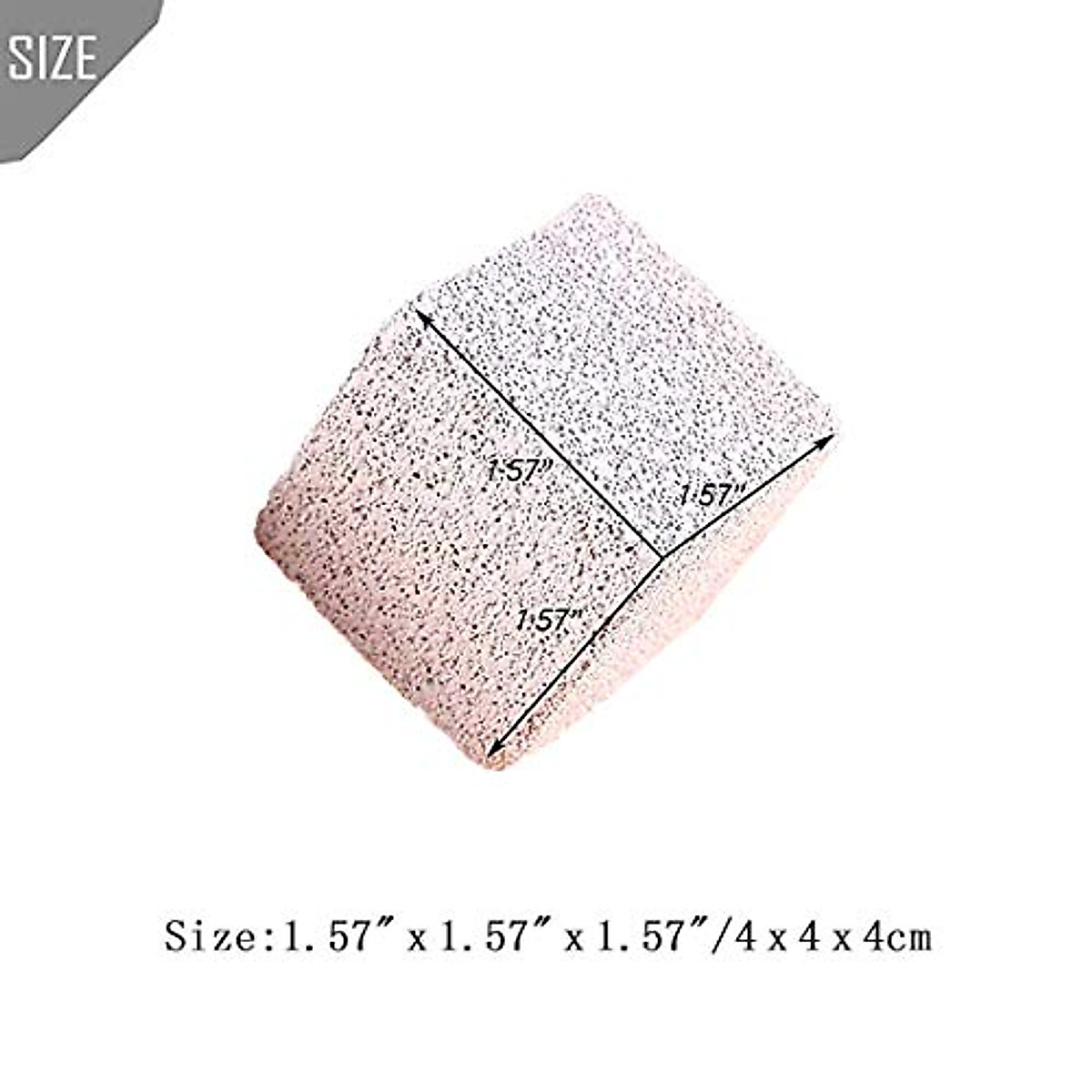 PINVNBY 15 Pcs Rabbits Lava Blocks Bunny Teeth Grinding Stone Small Animal Mineral Calcium Stone Chews Toy for Hamsters,Chinchillas and Parrot