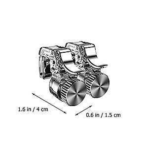 1 Pair of Portable Game Triggers Creative Game Accessories Compatible for R11s Gifts for Men Women