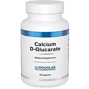 Douglas Laboratories Calcium-D-Glucarate (500 mg.) | Support Against Environmental Toxins and Excess Steroid Hormones | 90 Capsules