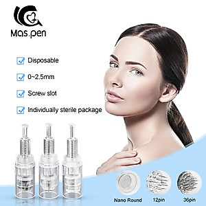 Cartridges Screw Port Disposable Replacement Parts 12Pins 10Pcs (12pin(10pcs))