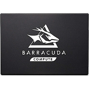 Seagate Barracuda Q1 SSD 480 GB Internal Solid State Drive – 2.5 Inch SATA 6 Gb/s for PC Laptop Upgrade 3D QLC NAND (ZA480CV1A001), Black