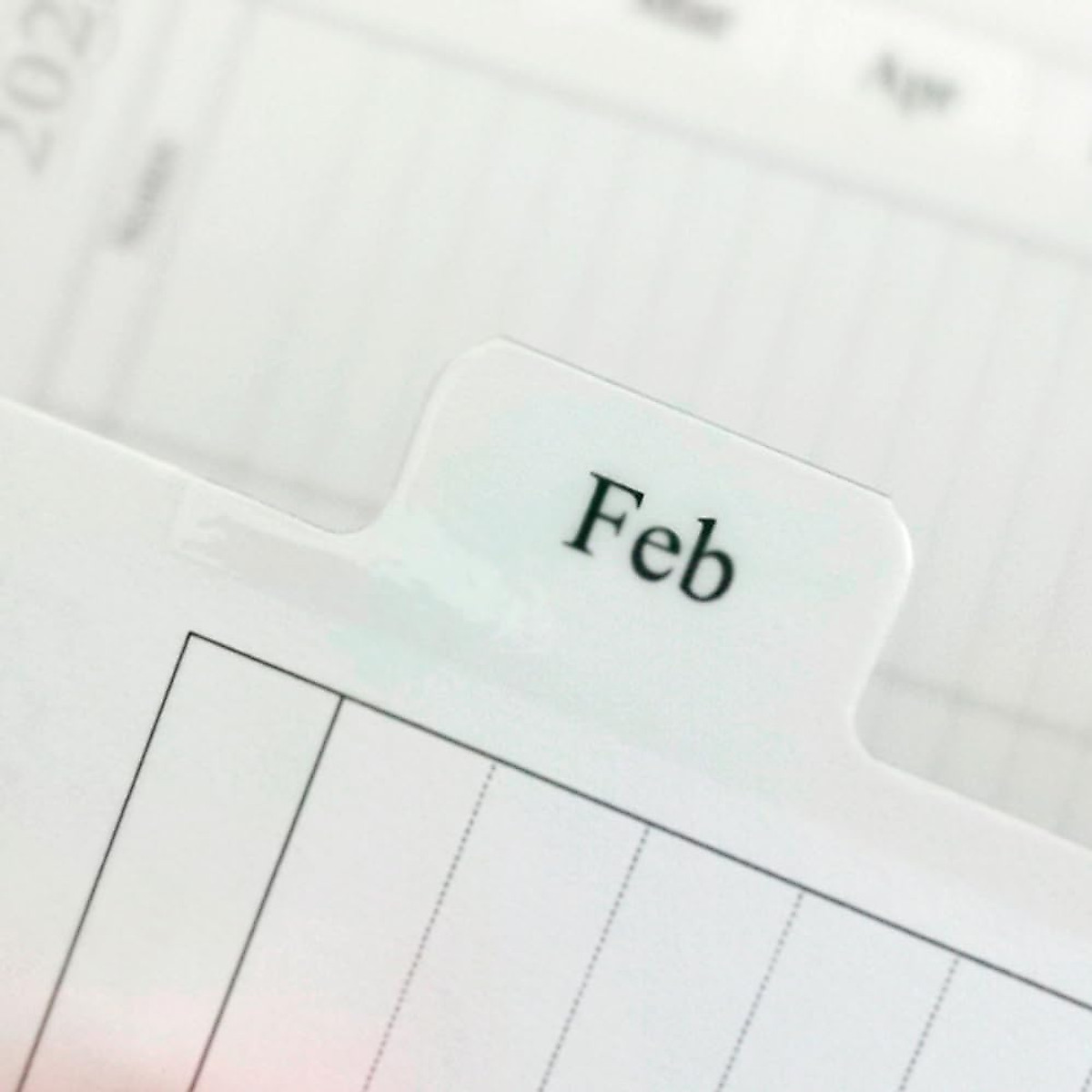 2023 Monthly Planner Refill for 8-Disc Junior Size Discbound Notebooks, Two Pages Per Month, 5-1/2" x 8-1/2"