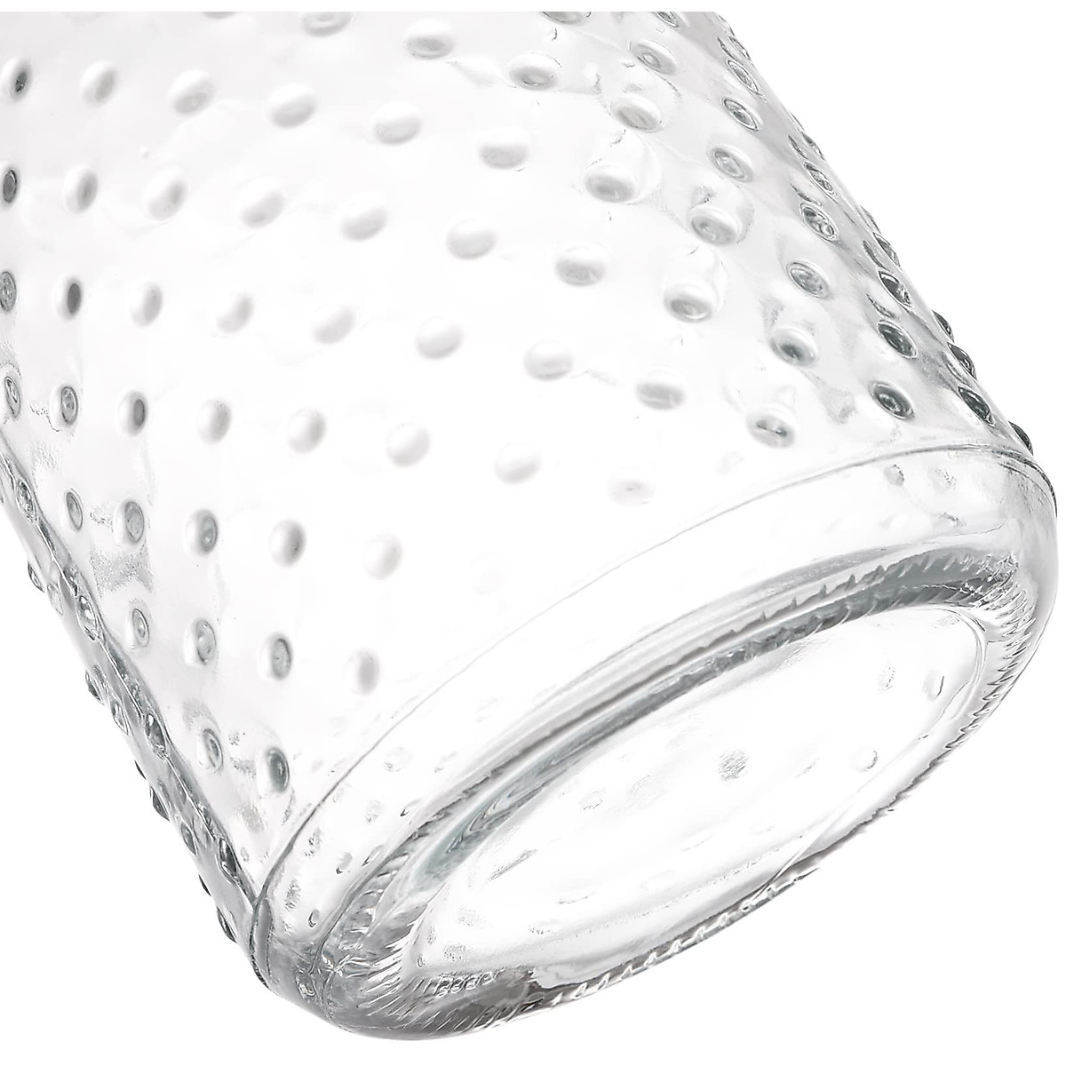 Yesland 2 Pcs 60 Oz Glass Food Storage Jar Canister with Airtight Seal Lid - Large Noodle Holder/Spaghetti Storage Container - Cereal Containers for Kitchen Canning, Pasta, Sugar, Beans and Spice