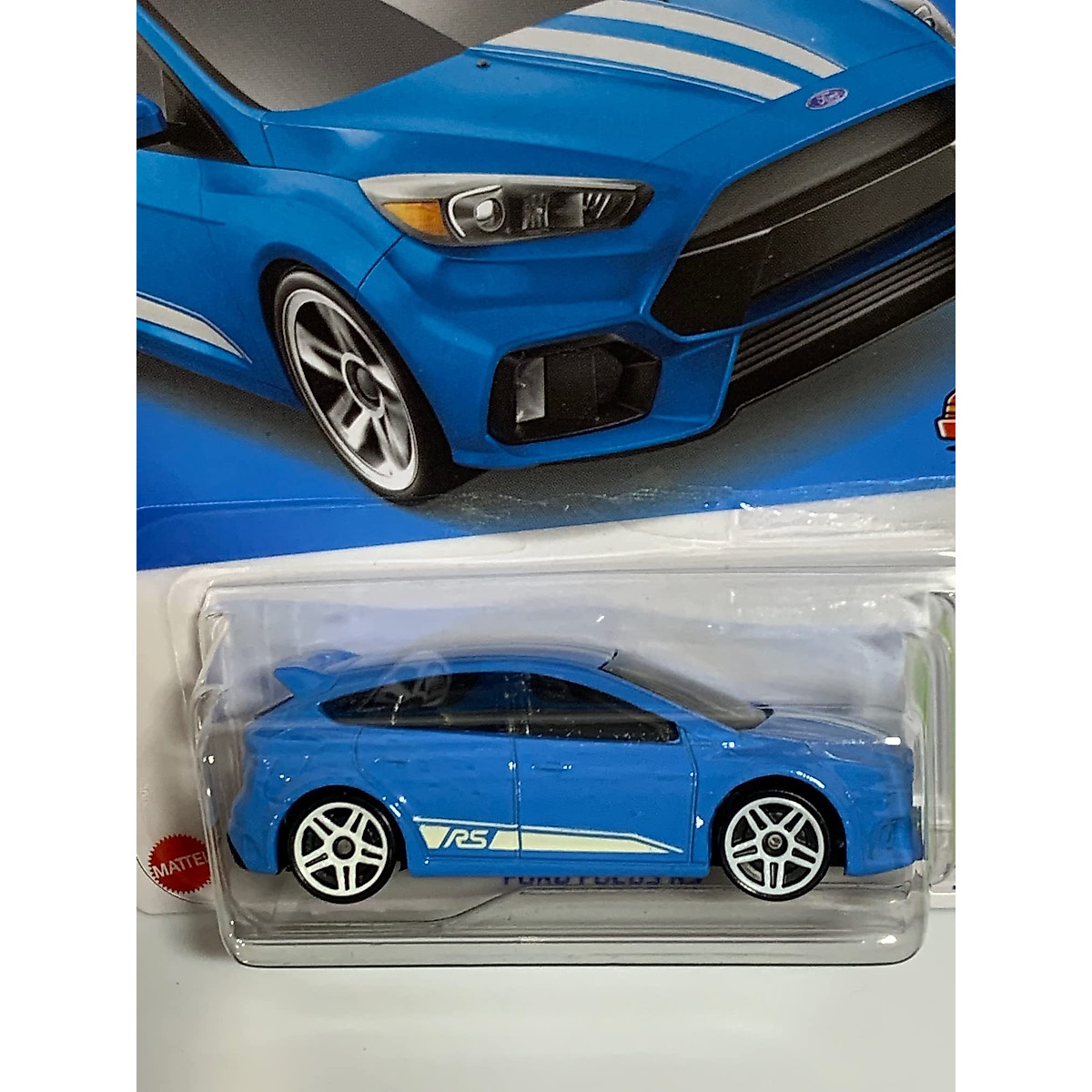 DieCast Hot Wheels Ford Focus RS [Blue] - 41/250 HW Hatchbacks 3/5