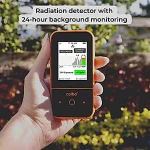 Colbo SafeCheck: 4-in-1 Digital EMF Meter, Radiation Detector, TDS Water Tester, and Nitrate Tester. Food and Water Quality Measuring, Radiation Meter, and Nuclear Survival Gear