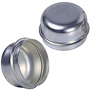 perfifan Chongjia Replaces Fit for Trailer 1.98" Inch Grease Cover Dust Cap 2k 3.5k 3,500 lb Axle Hub with Plug (2Pack)