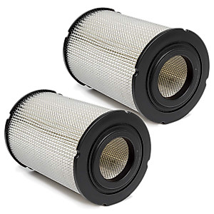 EPR 2PK Air Filter Replacement for John Deere 66 68 Riding Mowers 317 400 Lawn Tractors AM100137 AM34093
