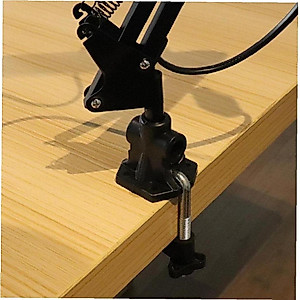 JJLFresheners 1pc Bracket Clamp Accessories Holder Fit for Mic Clamps Fixed Metal Desk Lamp Clip Fittings Screw Camera Flash Mount Clamp Bracket Monitor Magic Socket Arm Clamp