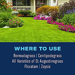 BioAdvanced Season Long Lawn Weed Killer + Preventer for Southern Lawns 10 LB Granules, 4,000 SQ FT