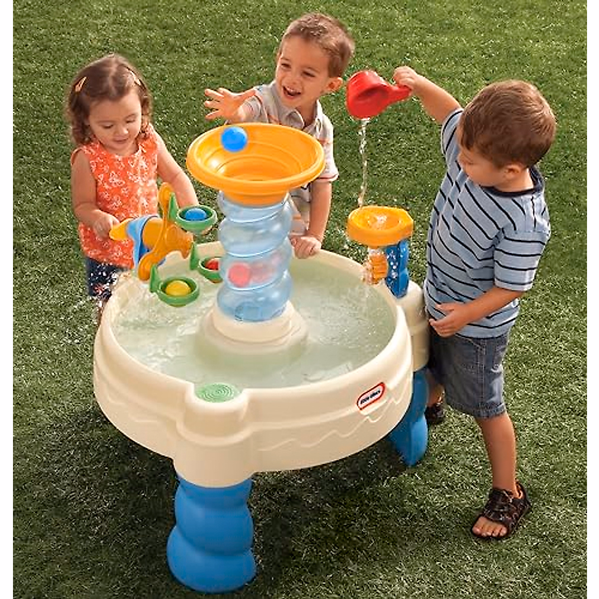 Little Tikes Spiralin' Seas Waterpark Play Table, Multicolor