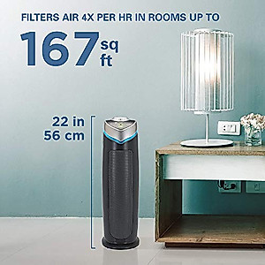 Germ Guardian True HEPA Filter Air Purifier with Germ Guardian HEPA Filter Air Purifier with UV Light Sanitizer
