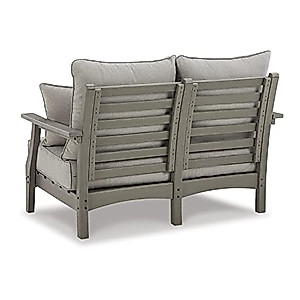 Signature Design by Ashley Visola Loveseat, Gray