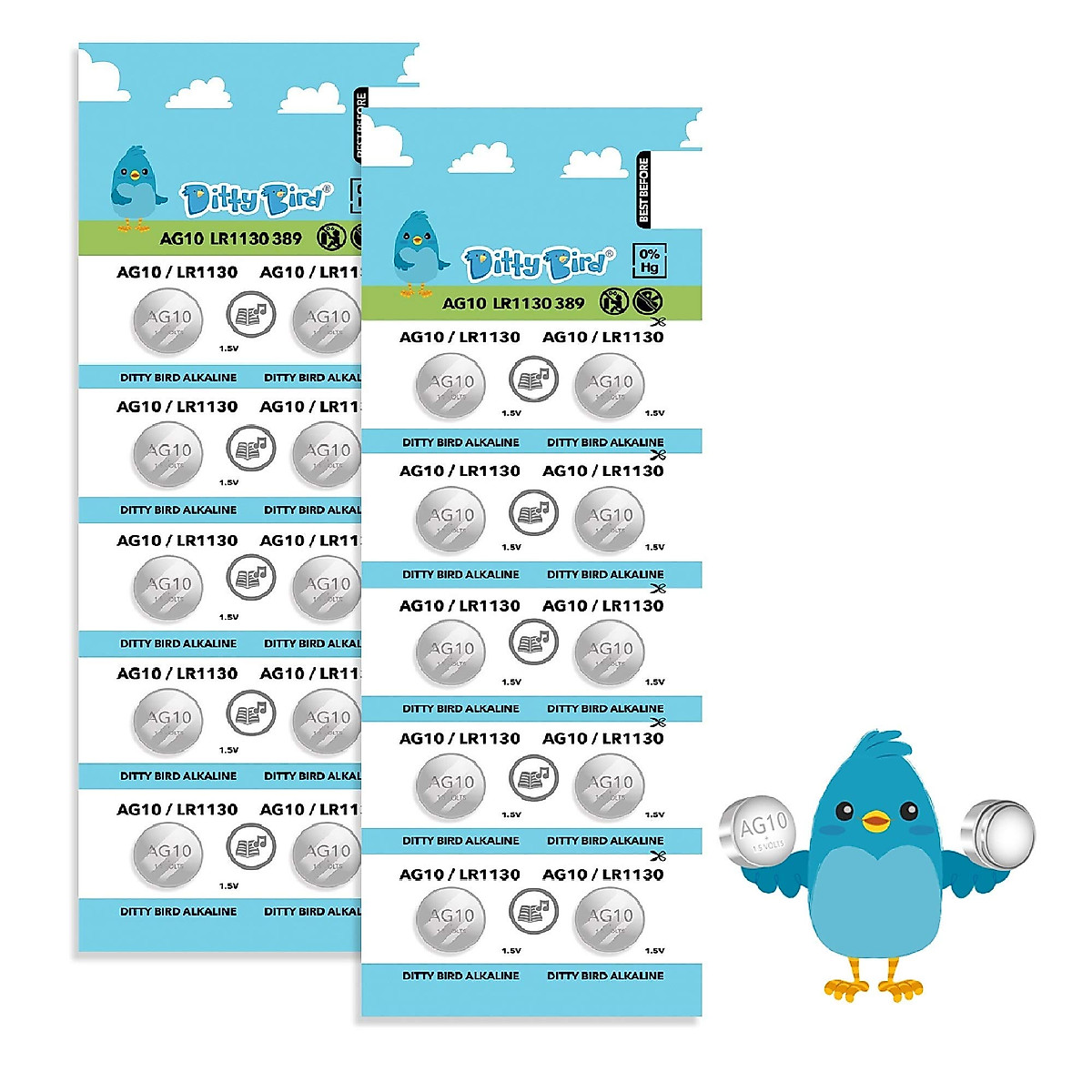 DITTY BIRD Classical Bundle: Classical Melodies & Ballet Combo with Batteries, Great Gift for Toddlers & Kids