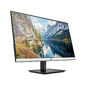 HP 27f Monitor 27” 4K UHD (3840 x 2160) 60Hz Refresh Rate IPS Panel 5ms GTG 16:9 300 nits Brightness Up to 1.07 Billion Colors AMD FreeSync Technology 178° Viewing Angle DisplayPort + HDMI Cable
