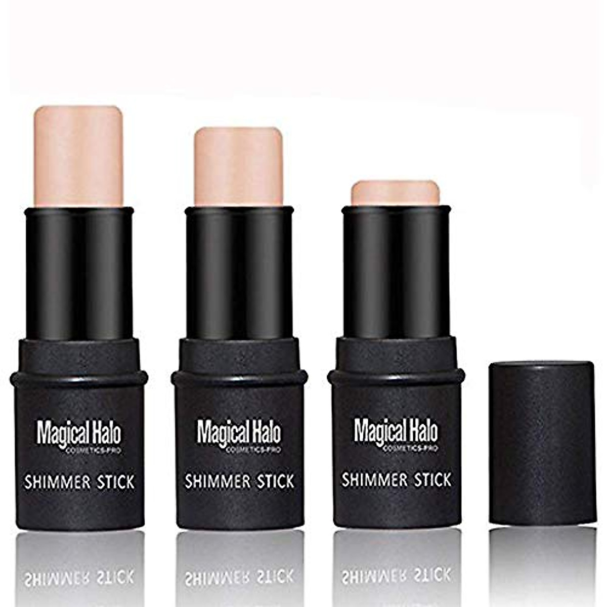 Highlighter Stick, NICEFACE Shimmer Cream Powder Waterproof Light Face Cosmetics ( 2 colors )