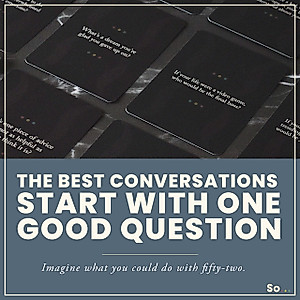 SO … Cards Questions for Deeper Conversations – Made for Parties, Dinners, and Travel (Volume Three)