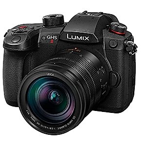 Panasonic Lumix GH5 Mark II Mirrorless Camera with 12-60mm f/2.8-4 Lens Bundle (5 Items)